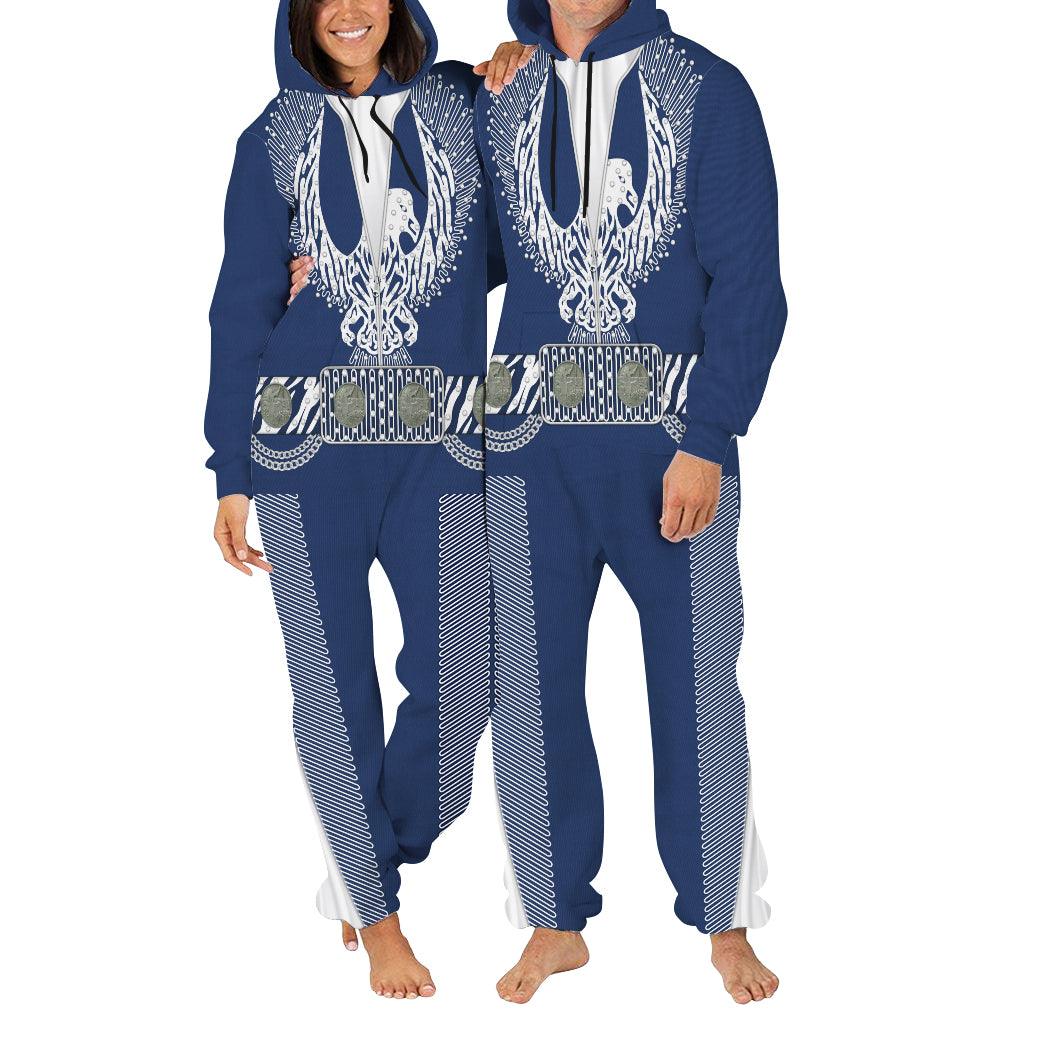 MakerHuman Elvis Silver Phoenix jumpsuit Costume – makerhuman.com