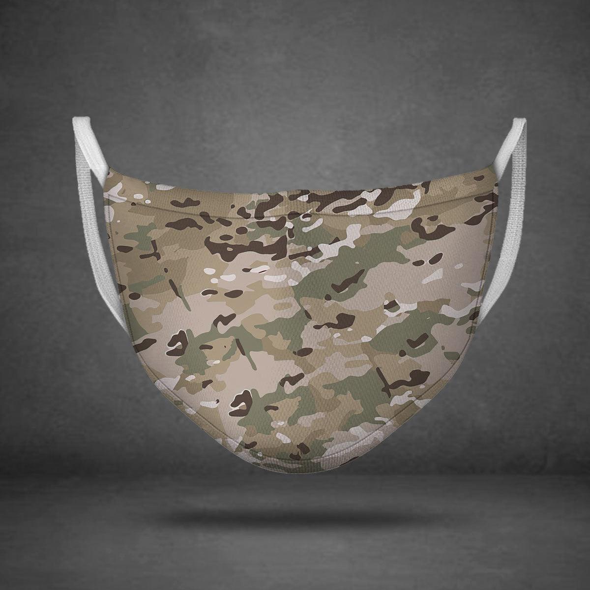 American Operational Camouflage Pattern (OCP) Face Mask – makerhuman.com