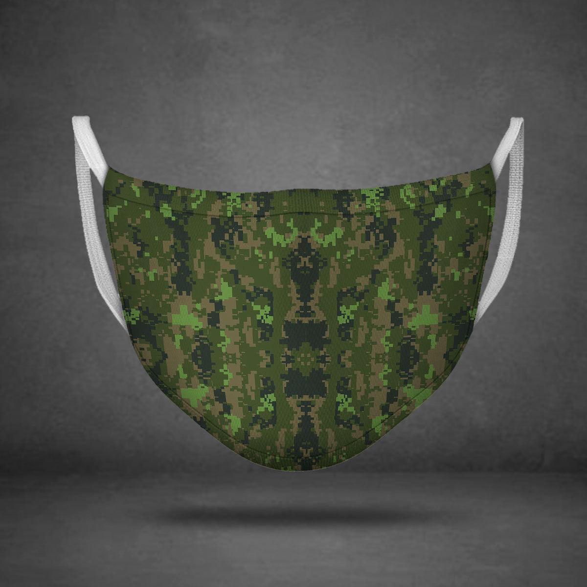 Canadian Disruptive Pattern CADPAT Canadian Armed Forces (CF)Face Mask ...