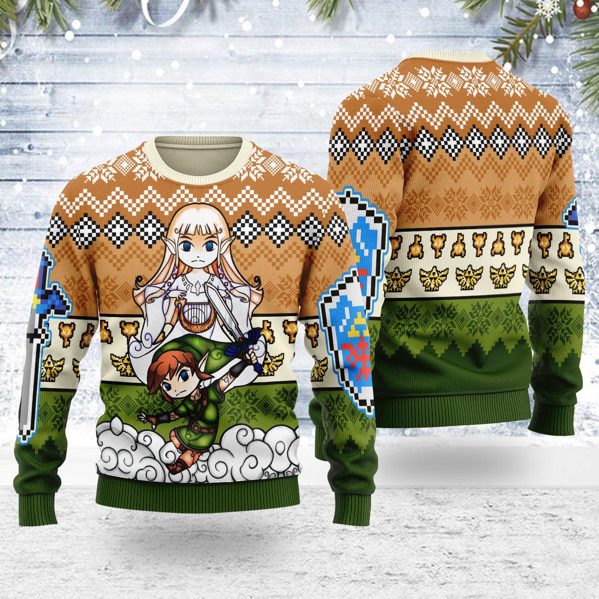 Christmas Sweater Art from The Wind Waker 01 – makerhuman.com