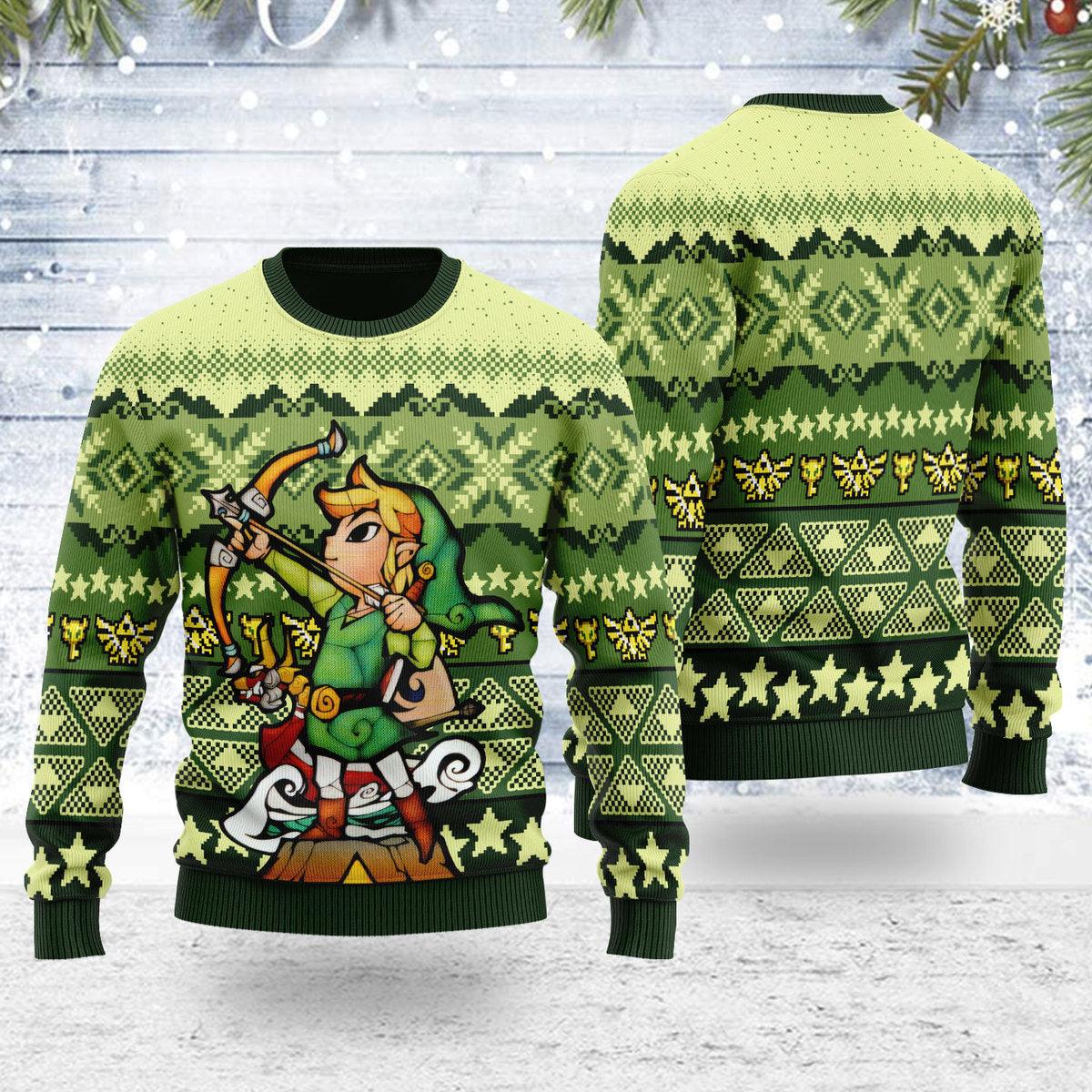 Christmas Sweater Art from The Wind Waker 04 – makerhuman.com