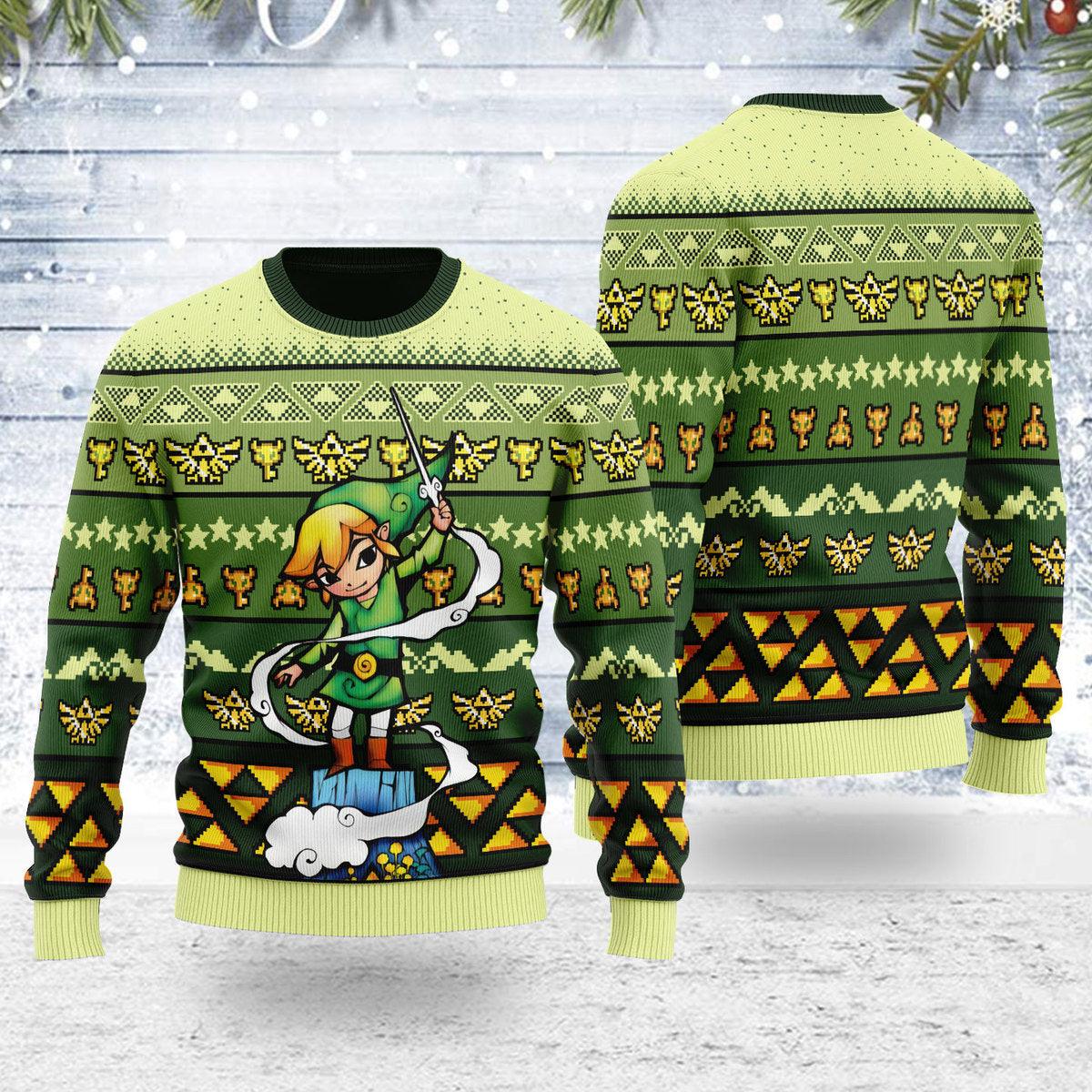 Christmas Sweater Art from The Wind Waker 05 – makerhuman.com