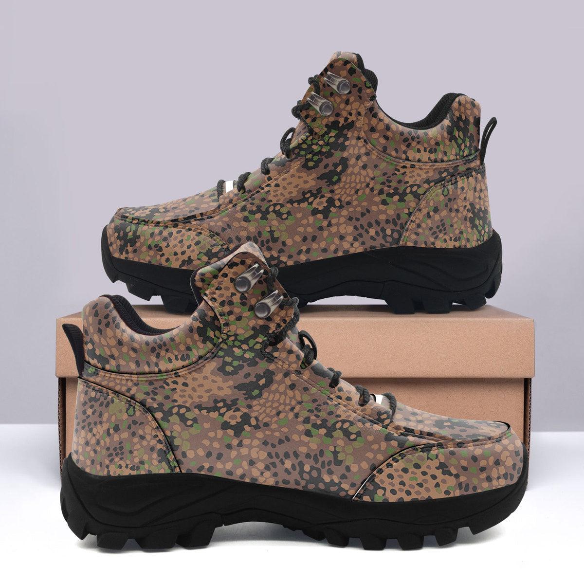 Erbsenmuster German Waffen-SS WWII Pea Dot Camo Patterns Hiking Shoes ...