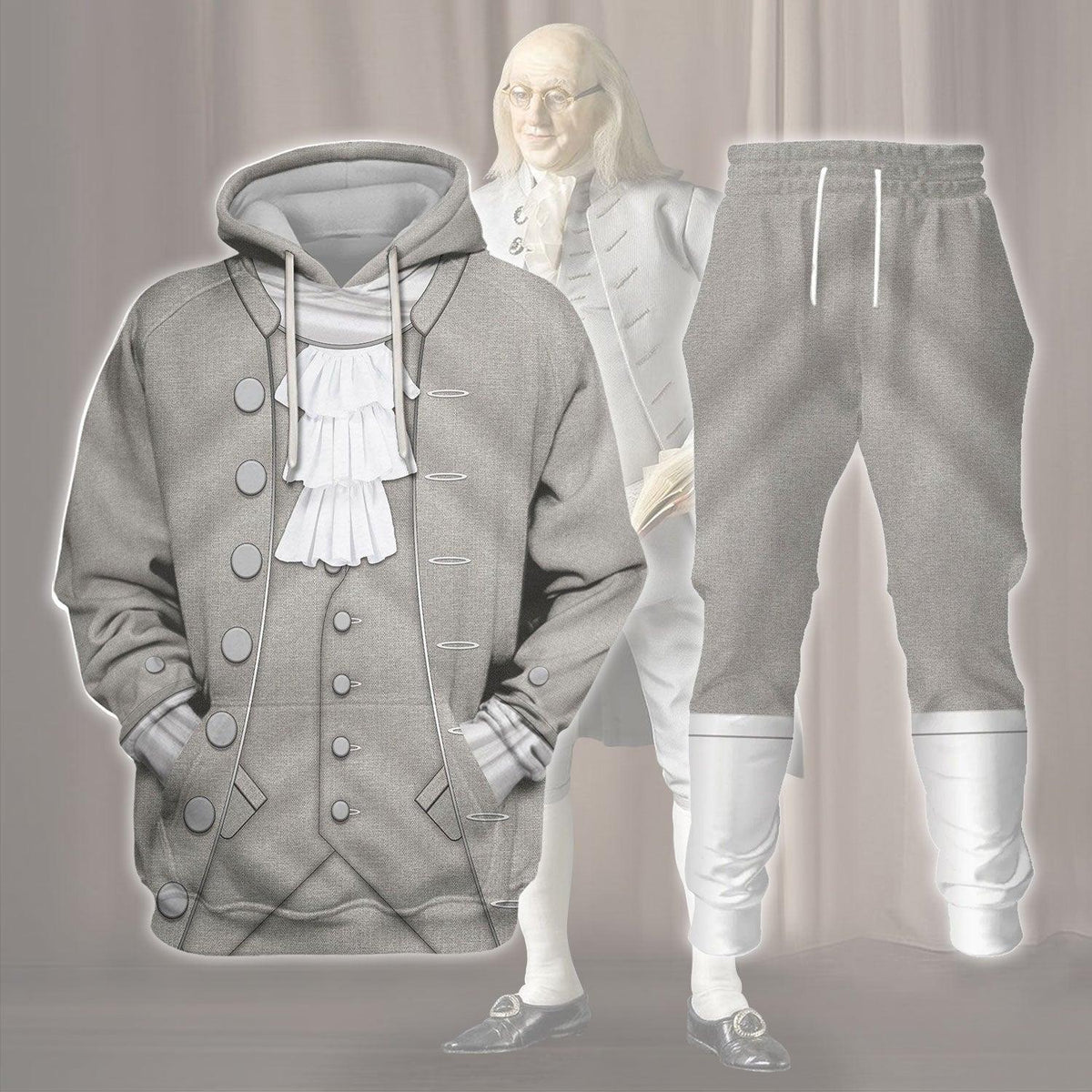 MakerHuman Benjamin Franklin Founding Father of the United States Cost ...