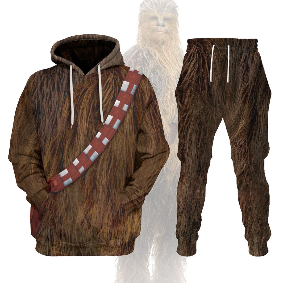 MakerHuman Chewbacca Costume Hoodie Sweatshirt T-Shirt – makerhuman.com