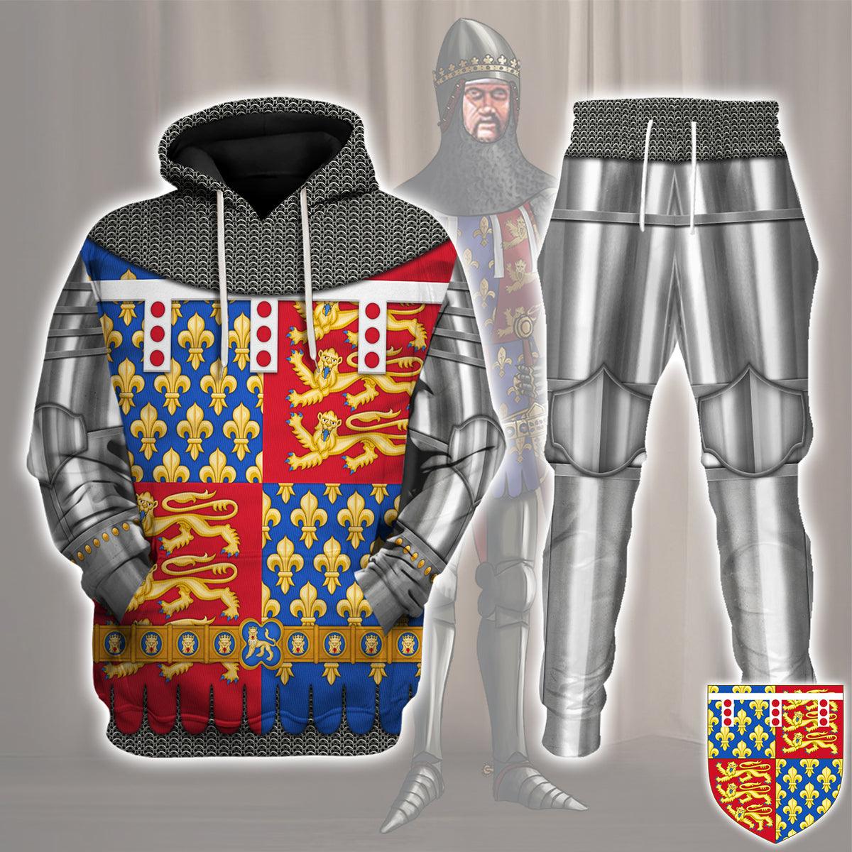 MakerHuman Edmund of Langley, 1st Duke of York Amour Knights Costume H ...