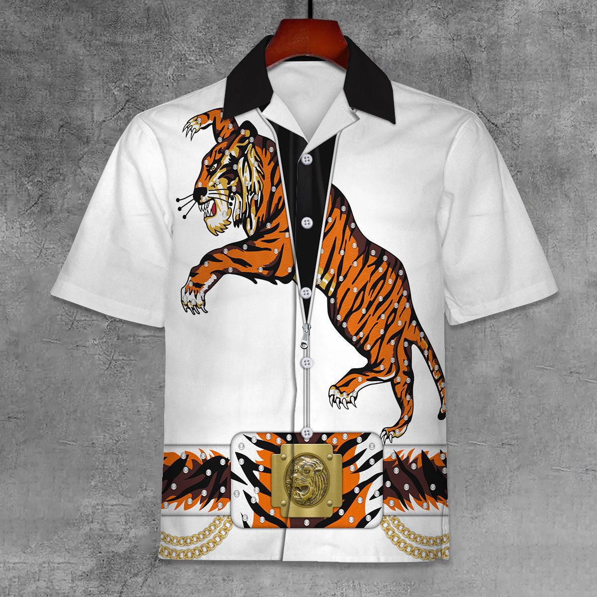 MakerHuman Elvis Tiger Unisex Hawaii Shirt – makerhuman.com