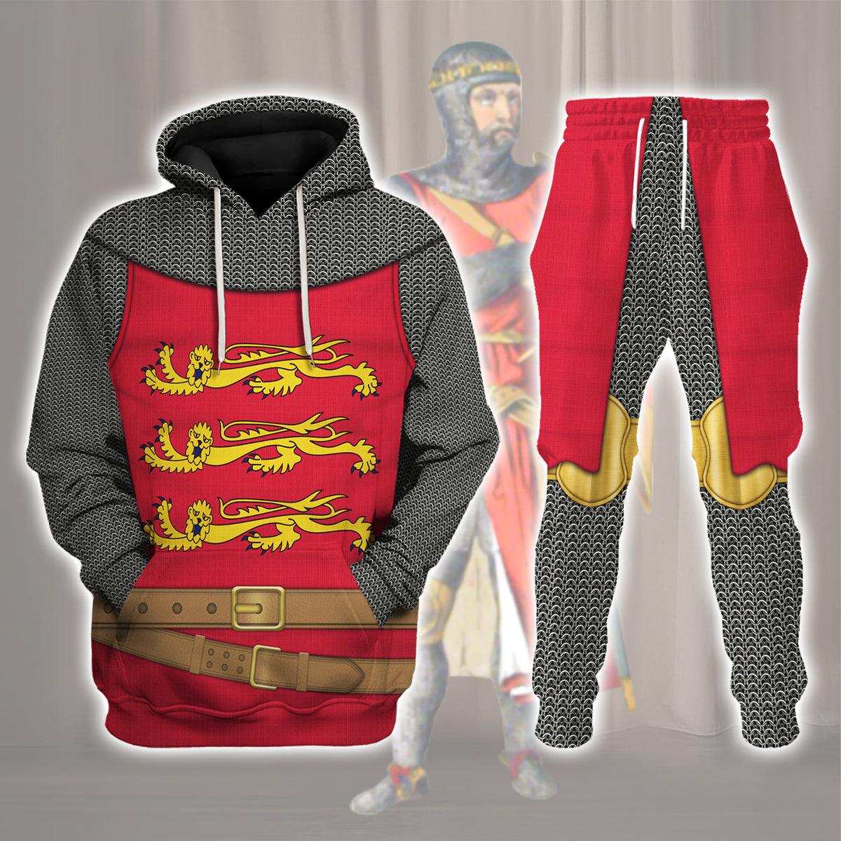 MakerHuman Knights Angevin Empire Costume Hoodie Sweatshirt T-Shirt Tr ...