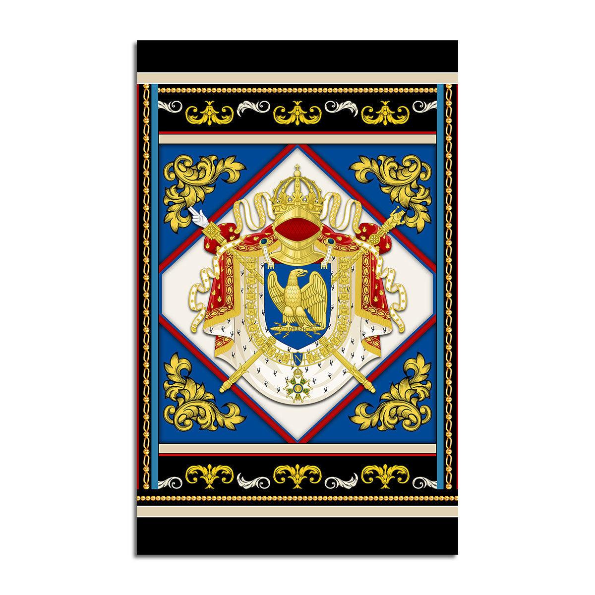 MakerHuman Napoleon Coat Of Arm Rug – makerhuman.com