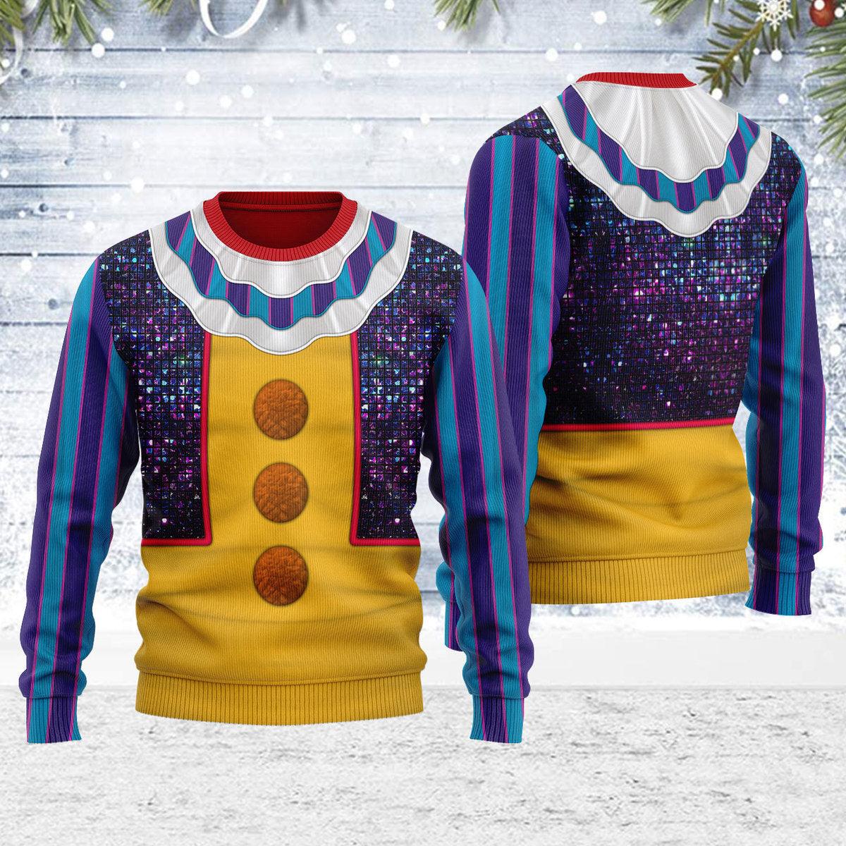 Oodiegang Pennywise 1990 Ugly Christmas Sweater – makerhuman.com