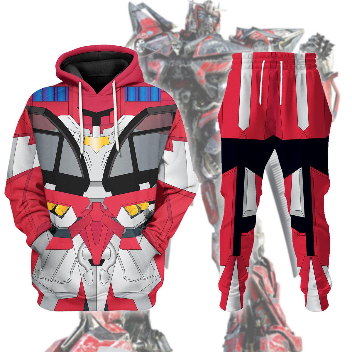 MakerHuman Sentinel Prime Costume Cosplay Hoodie Tracksuit – makerhuman.com