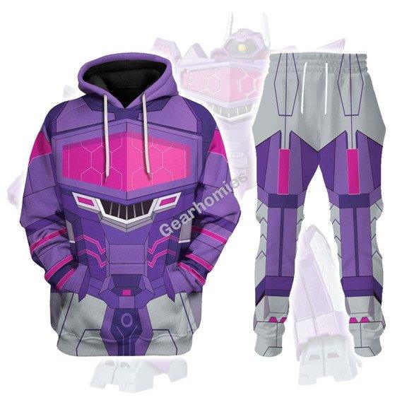 MakerHuman Shockwave Decepticons Costume Cosplay Hoodie Tracksuit ...