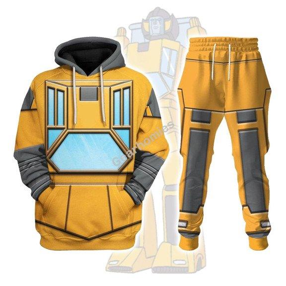 MakerHuman Sunstreaker G1 Costume Cosplay Hoodie Tracksuit – makerhuman.com