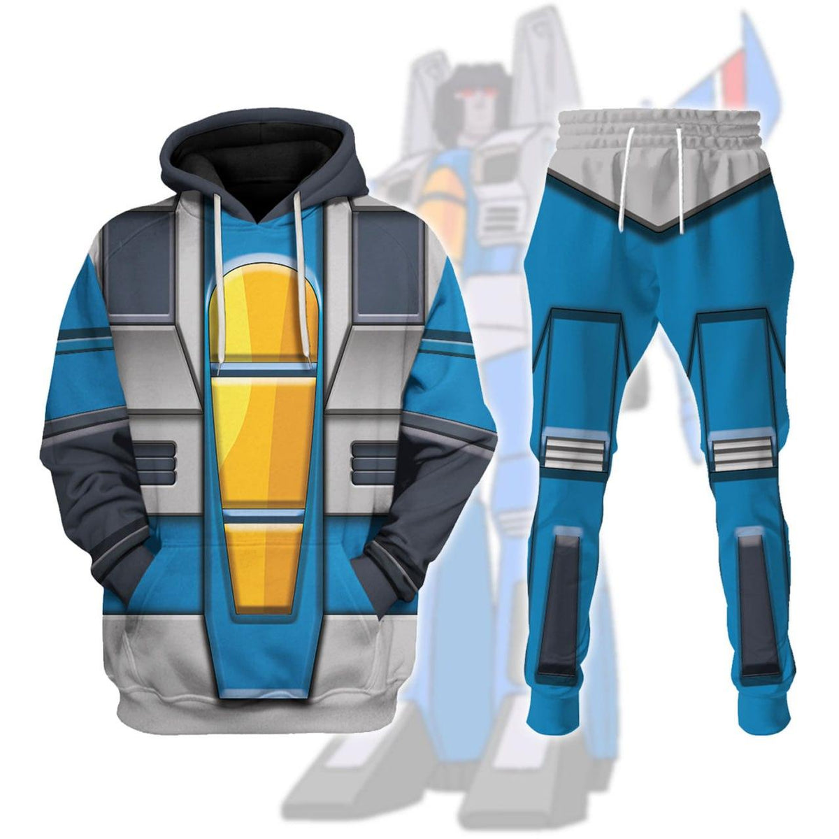 MakerHuman Thundercracker Costume Cosplay Hoodie Tracksuit – makerhuman.com