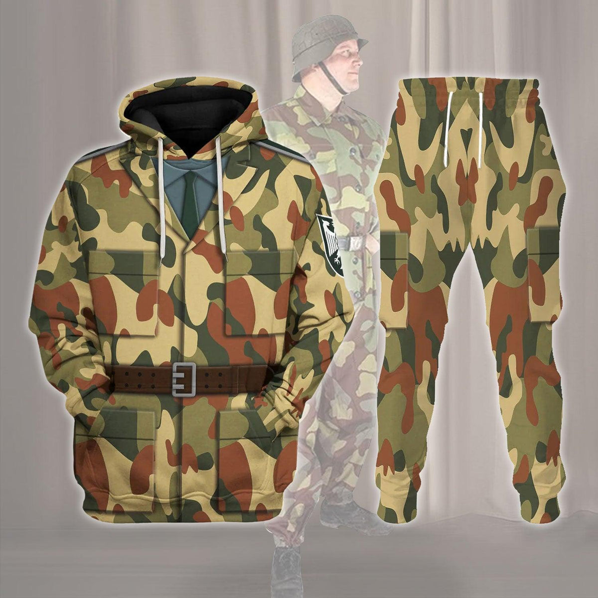 MakerHuman West German Border Guard Costume Hoodie Sweatshirt T-Shirt ...