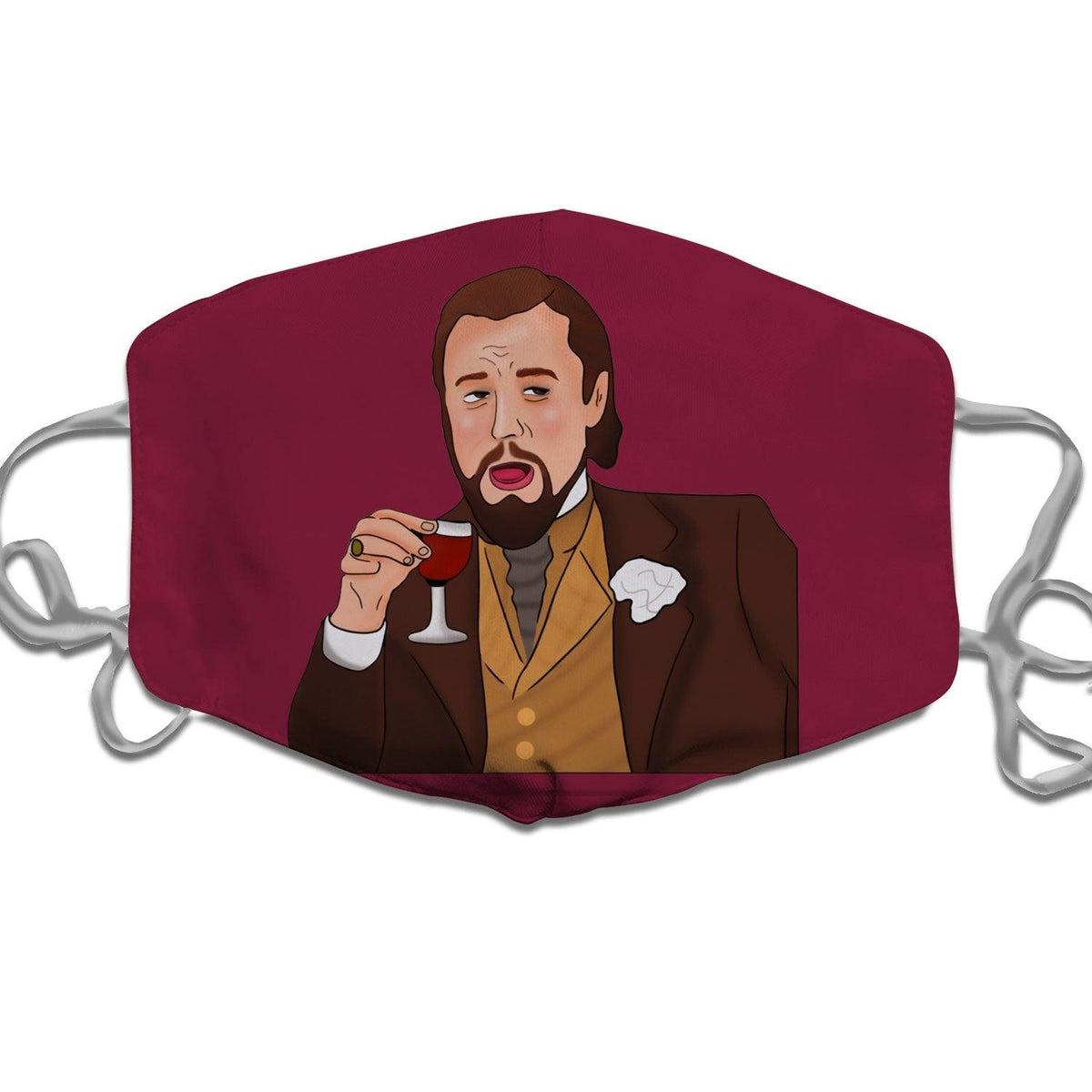 Laughing Leo Leonardo Dicaprio Face Mask – makerhuman.com