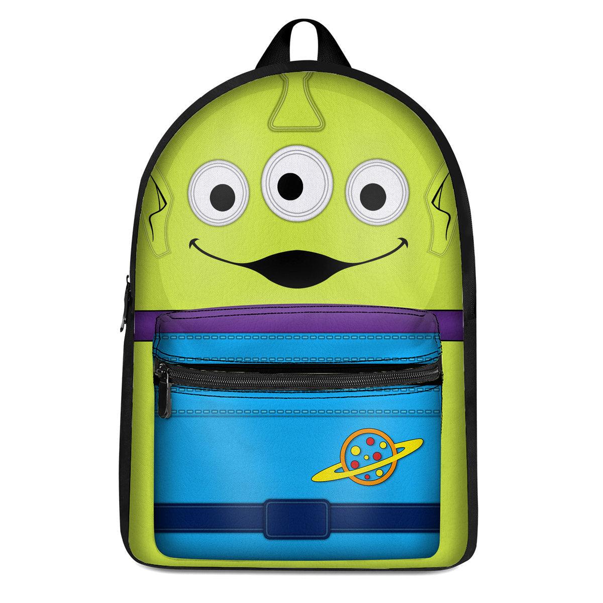 Little Green Aliens Toy Story Custom Backpack – makerhuman.com
