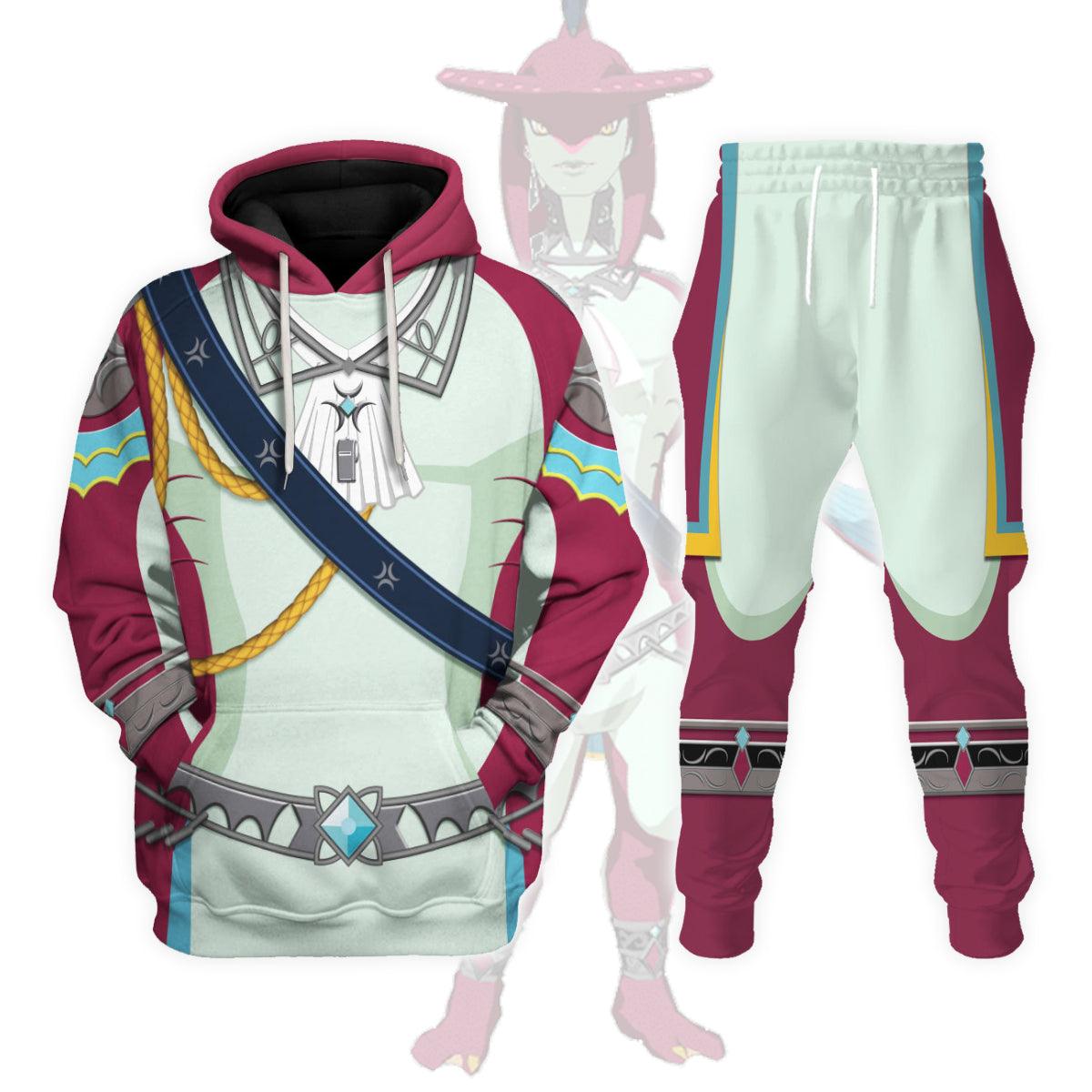 Prince Sidon Zelda Unisex Hoodie Sweatshirt T-shirt Sweatpants Cosplay ...