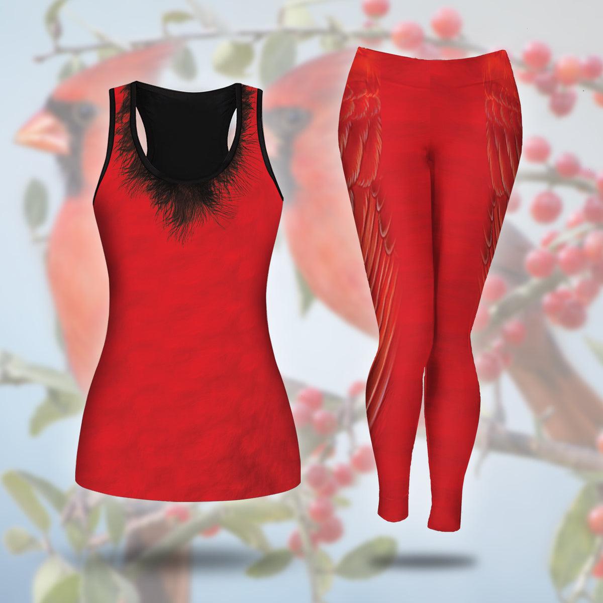 The Cardinal Bird Tank And Leggings – makerhuman.com